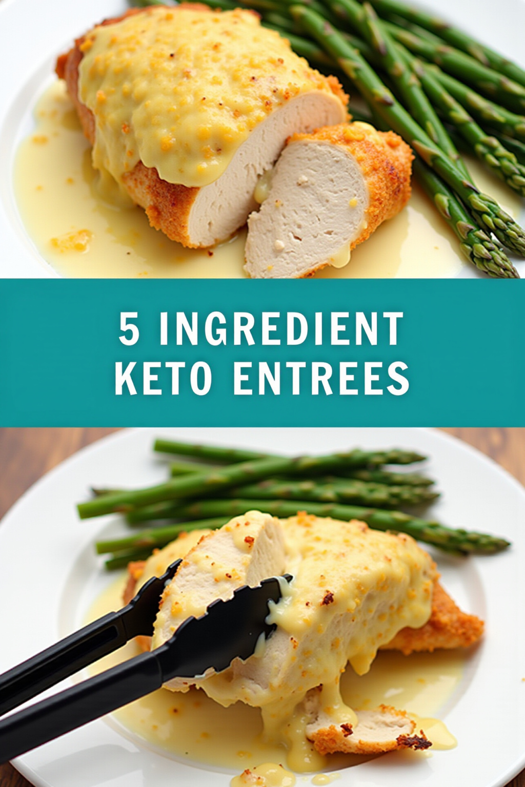 Quick & Delicious: 25+ Easy Keto Entrees with Just 5 Ingredients or ...